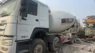China Sitrak Used Concrete Mixer Truck 350hp Used Mixer Trucks For Sale for sale