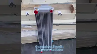 Excavator Oil Radiator D6R Cooler Upgrade