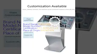 32 Inch K-Base IR Touch Screen 4K UHD Retail Display