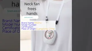 Cool Neck Fan Humidify USB 2000mAh