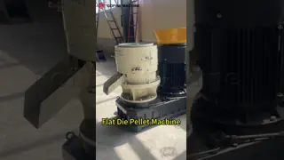 Large Output Ring Flat Die Pellet Processing Machine Organic Fertilizer Granulating Machine