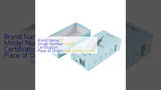 Custom Electric Toothbrush Boxes UV Coating