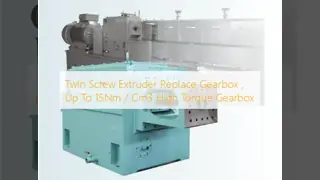 China Twin Screw Extruder Replace Gearbox , Up To 15Nm / Cm3 High Torque Gearbox for sale