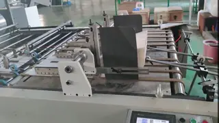 Full Automatic Window Patching Machine 7000s/H For Tissue Paper Box