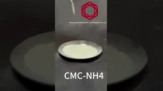 Ammonium carboxymethyl cellulose for high-quality SCR denitrification catalysts