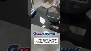 China 4mil Low Light Window Protection Film 5% VLT UV99% Glass Retention Layer for sale