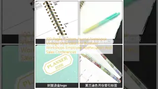 Custom Vintage Journal Notebook Business Workshops