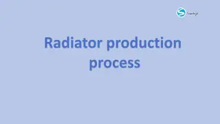 Radiator production process