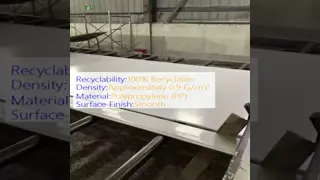 China Construction PP Polymer Sheet Electrical Insulation Heat Resistant Durable Material for Electrical and Mechanical Engineering for sale