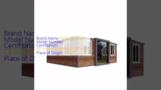 20ft Expandable Container House Fast Modern Living