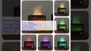 Portable Aroma Diffuser Humidifier USB Night Light