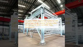 Steel Workshop Building Galvanized Frame