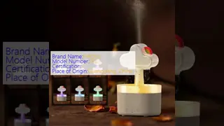 Cloud Rainbow Diffuser Relaxing Bedroom Ambiance