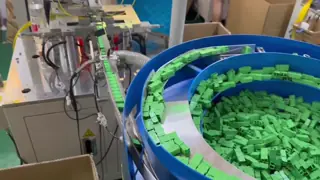 Green LC Duplex Fiber Adapter Production