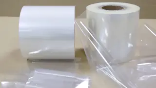 Transparent PE Roll Film Clear Food-Grade Bulk for Packaging Factories