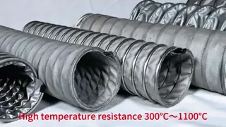 High-temperature resistant exhaust hose