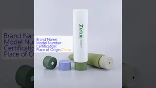 China 120ml Soft Touch PE Cosmetic Bottle with 40mm Two-Color Center Dispensing Cap for Creams and Lotions for sale