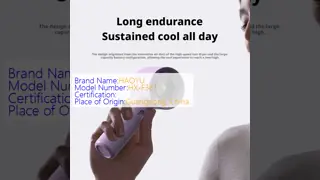 100 Speed Digital Display Fan