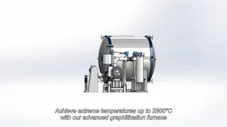 China Power Saving Graphite Furnace High Temperature For Negative Electrode Material for sale