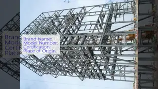 Boiler Steel Structure Safe Stable Heat Resistant