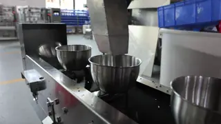 triangular tea bag packing machine