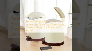 Quiet Soft Close Trash Can Lid