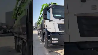 Zoomlion 62m Pump Truck Sitrak Chassis Power