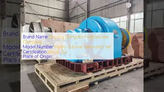 China 6.6 KV - 15 KV Water Turbine Generator with VVVF Speed Regulation and 85% - 95% Efficiency for Hydropower Plants for sale