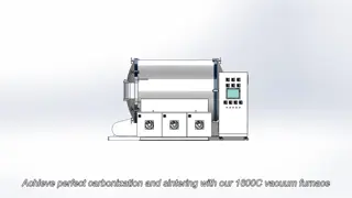 China Alloy Material Carbonization Furnace Debinding Vacuum Heat Treat Furnace for sale