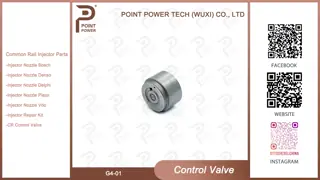 China Common Rail Injector Orifice Valve G4-01# For Denso for sale