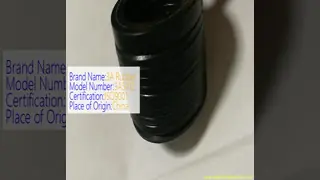 Black Silicone Rubber Washers Vee Seal Full Sets