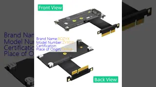 NVMe SSD To PCIe Adapter Cable