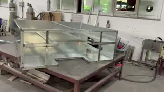 Laminar flow ceiling