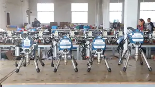 China Airless High Pressure Paint Sprayer Machine 4L/MIN For Wall Plastering 200V 50Hz for sale