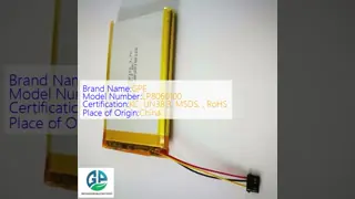 6000mAh Lipo Battery 3.7V Long Lasting Power