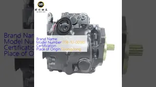 China 708-1U-00160 Hydraulic Piston Pump for WB93 WB97 Backhoe Loader High Performance Hydraulic Main Pump Assembly for sale