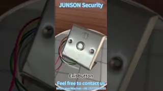 China Door Access Exit Push Button / Emergency Door Release Button Dc 12v for sale