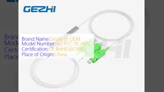 Fiber Optic Splitter FTTH SC APC 1x2