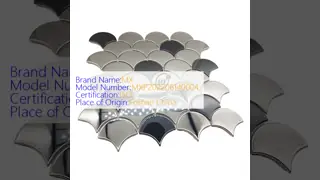 Marine Stainless Steel Mosaic for Wet Areas