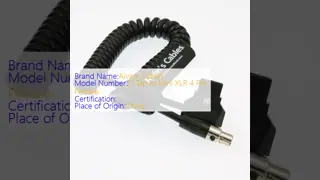 Alvins Cables D Tap Mini XLR Monitor Power Cable