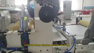 1220×2440mm Gypsum Ceiling Laminator