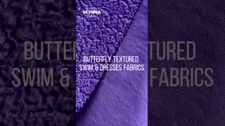 Textured Swim Fabric UPF 50+ Recycled Nylon