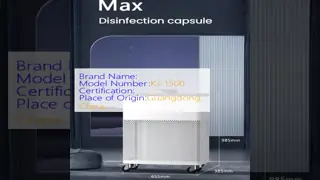 Smart Air Purifier White Clean Air Screen