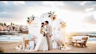 Arch Backdrop Covers White Set Elegant Events