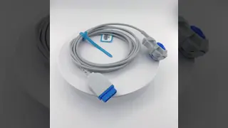 Watch: Compatible with GE Magui adult soft finger cuff blood oxygen probe 3-mete