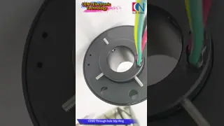 China Through Hole Slip Ring with 4 circuits Electric Power 25A and Optional for sale