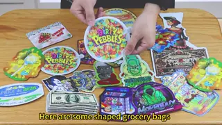 3.5g Custom Mylar Shaped Bag – Compact Size, High Barrier, Brand-Ready Packaging