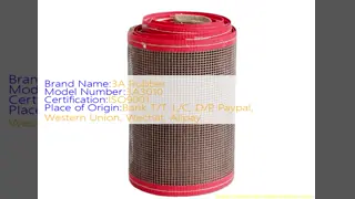 PTFE Mesh Belt High Temp Non-Stick Industrial