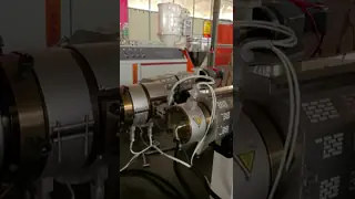 Plastic HDPE Carbon Spiral Corrugated Pipe Production Line