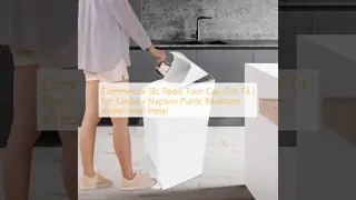 No Drill Wall Trash Can Slim Fit